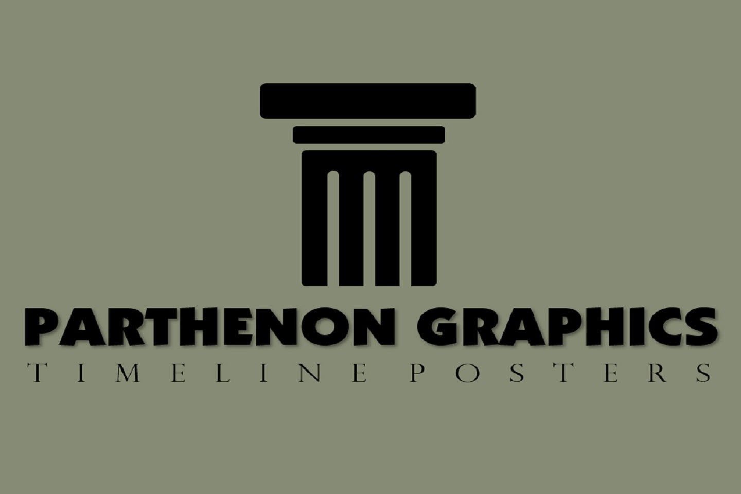 Parthenon Graphics Timeline Posters